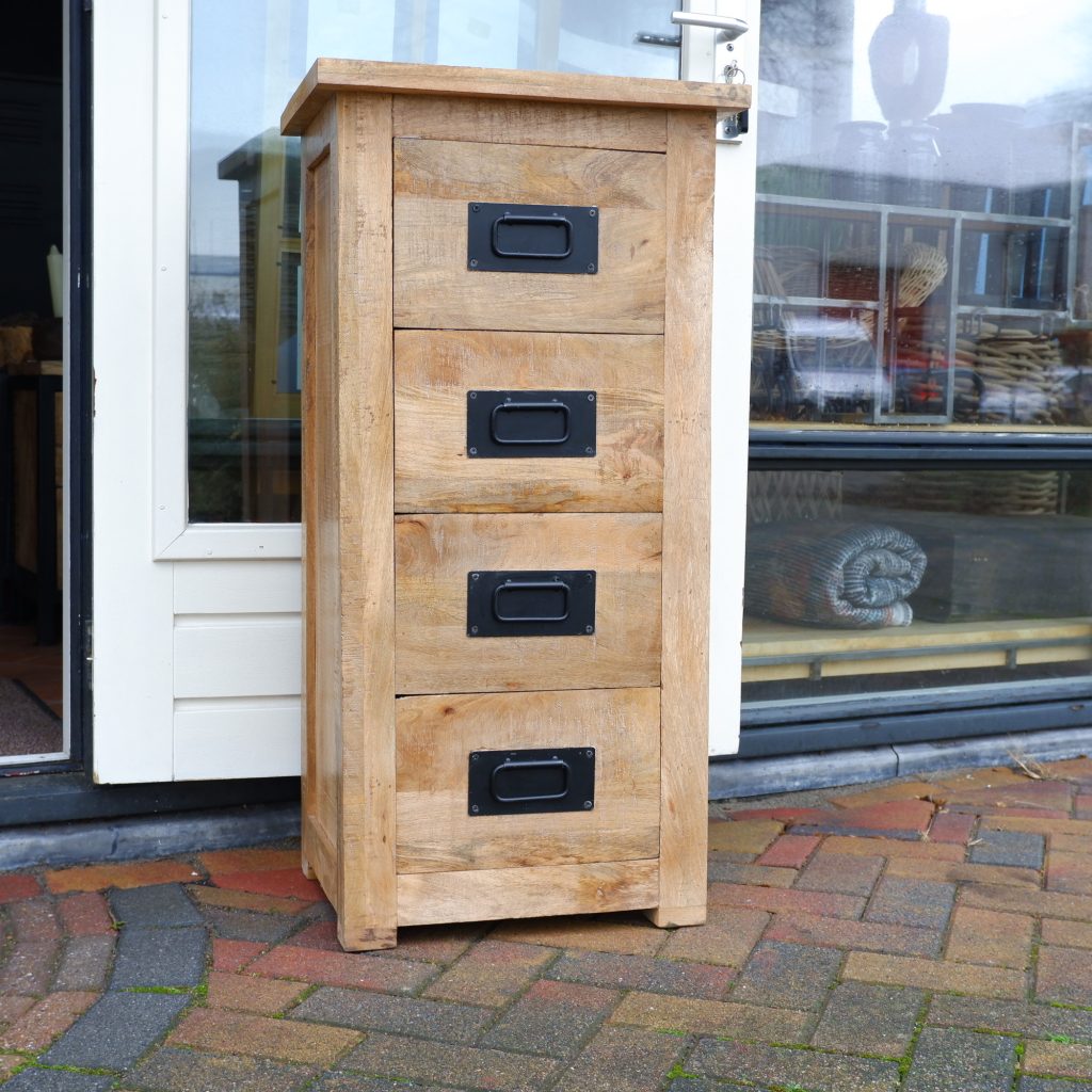 4 ladenkast Works UITVERKOCHT – Mahieu Wonen