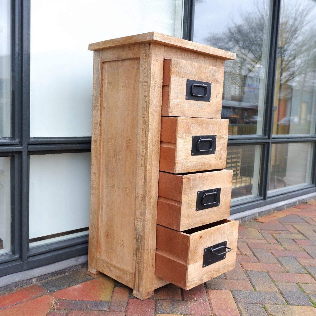 4 ladenkast Works UITVERKOCHT – Mahieu Wonen