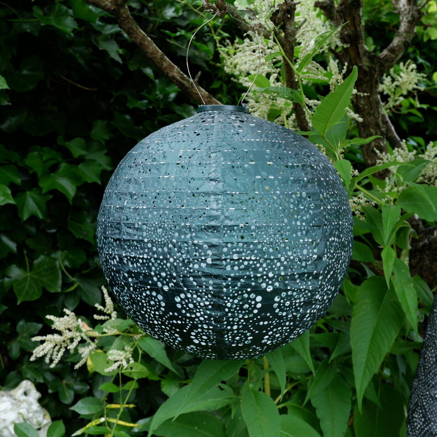 Bol solar lampion Ø40 cm dark green – Mahieu Wonen